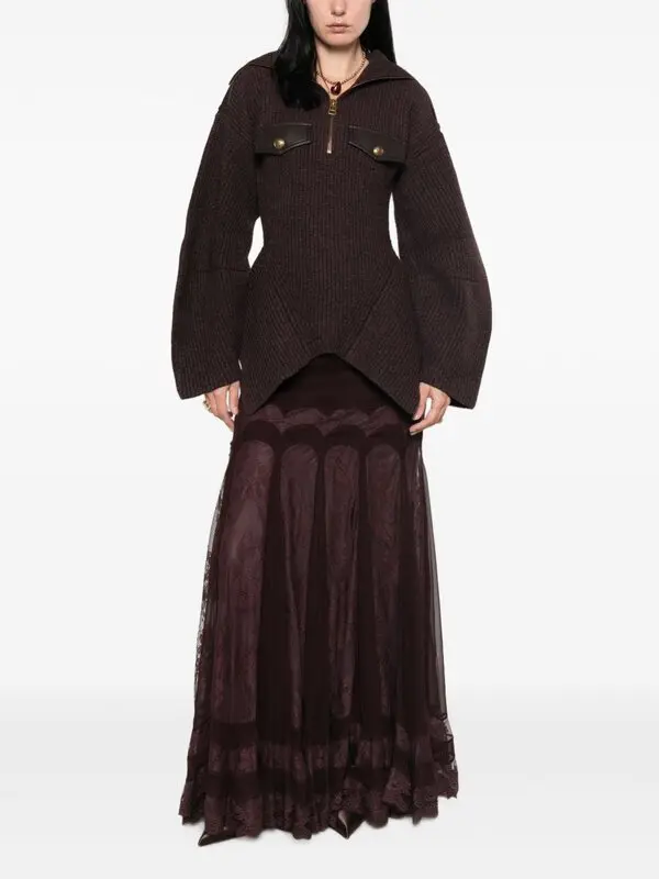 Zimmermann Valiant Silk Maxi Skirt
