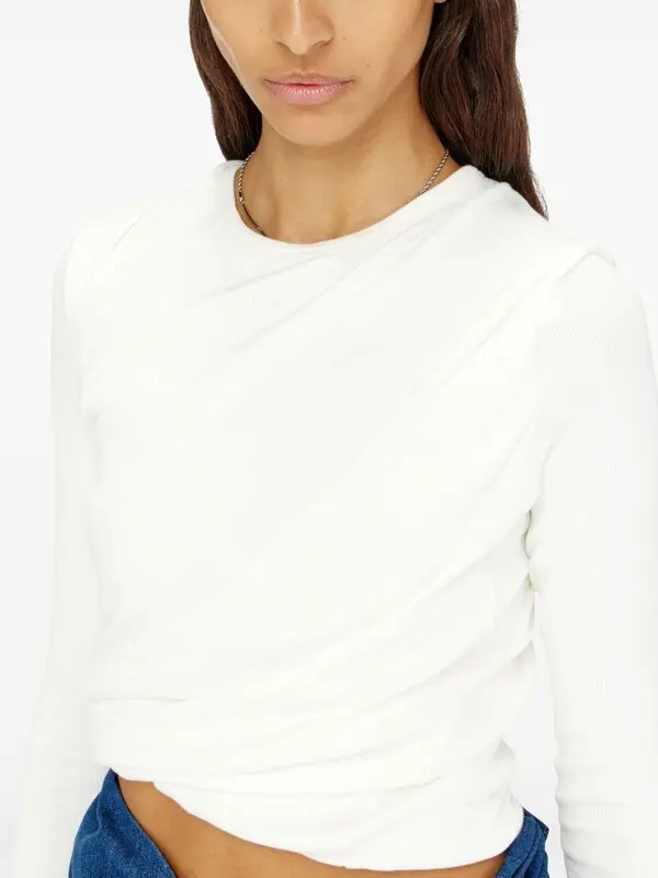 DIESEL® Cropped Cotton Top