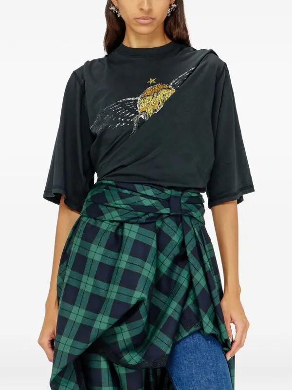 DIESEL® Graphic Print T-shirt Bodysuit