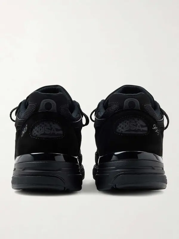NEW BALANCE 993 Suede And Mesh Sneakers