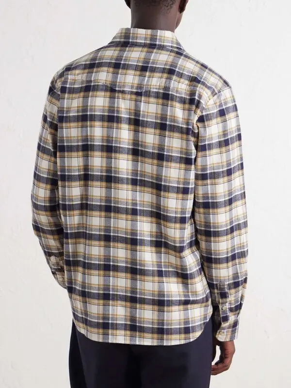 Mr P. Western Checked Organic Cotton Shirt