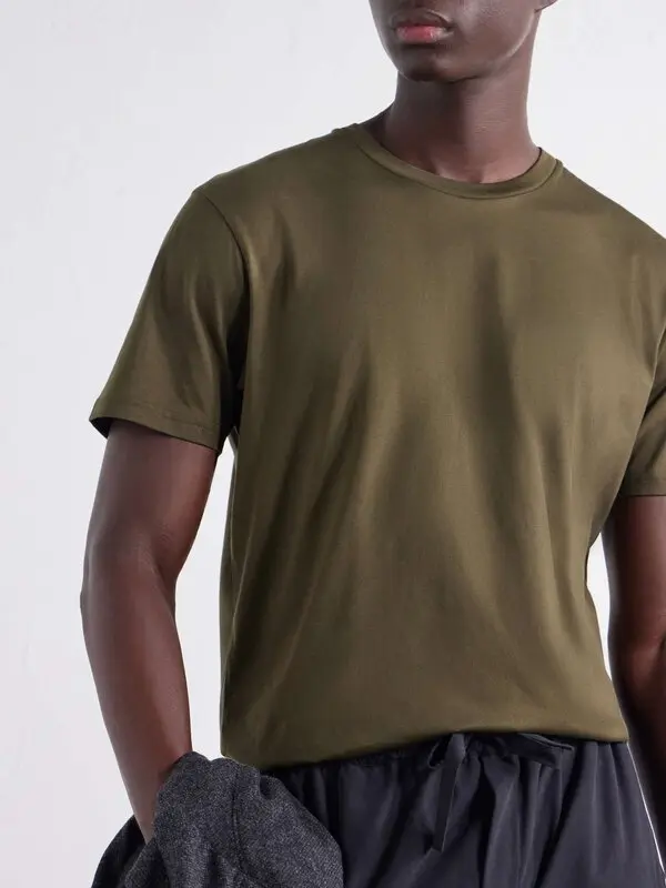 Sunspel Riviera Cotton-jersey T-shirt
