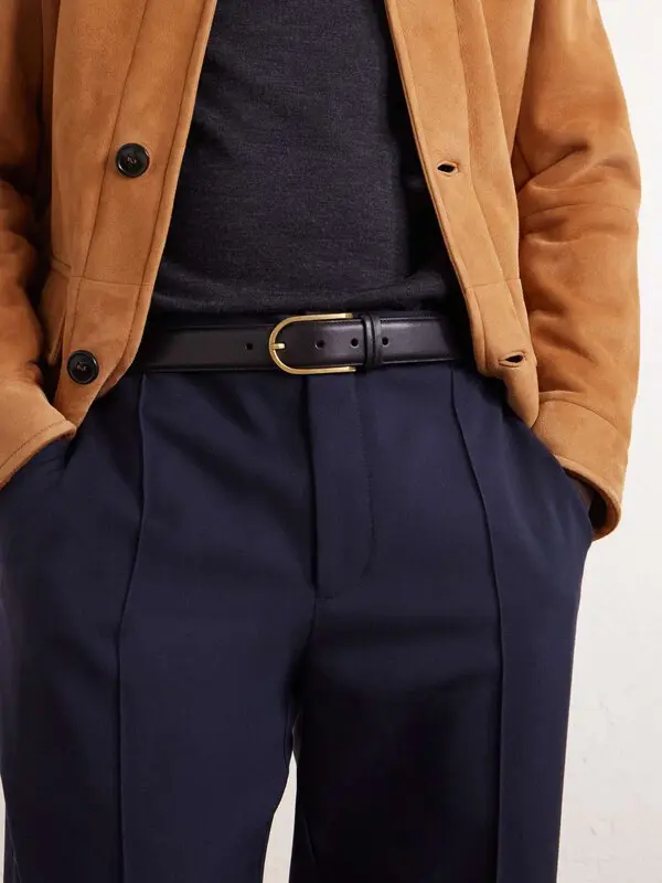 Zegna Leather Belt