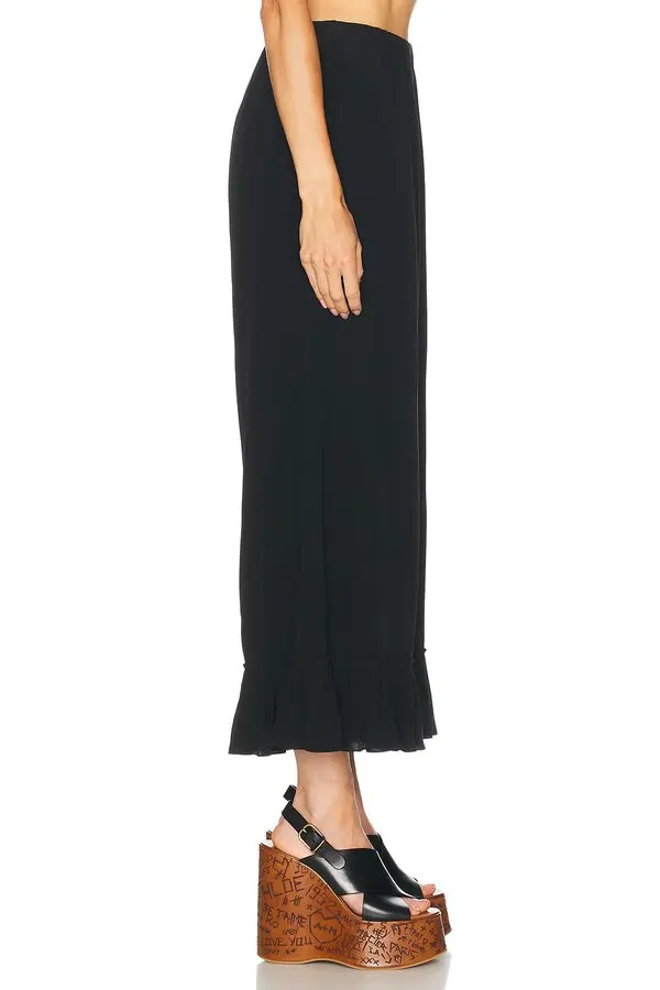Chloé Frill Hem Pant