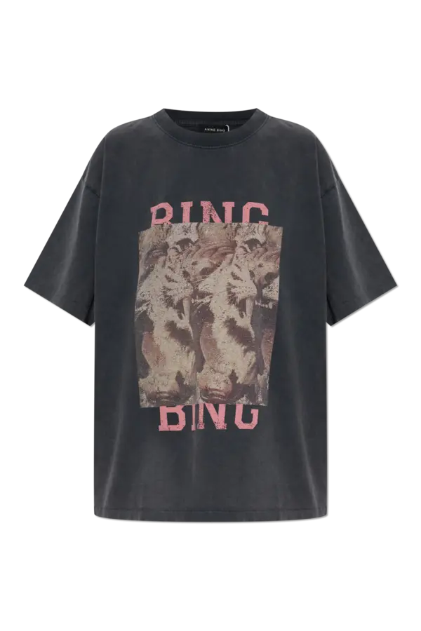 ANINE BING T-shirt "cade - Black