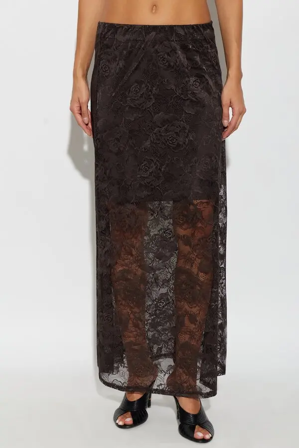 GESTUZ Gzleala' Lace Maxi Skirt