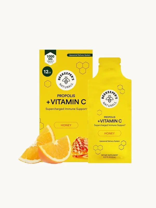 BEEKEEPER'S NATURALS Propolis + Vitamin C Liposomal - One-color