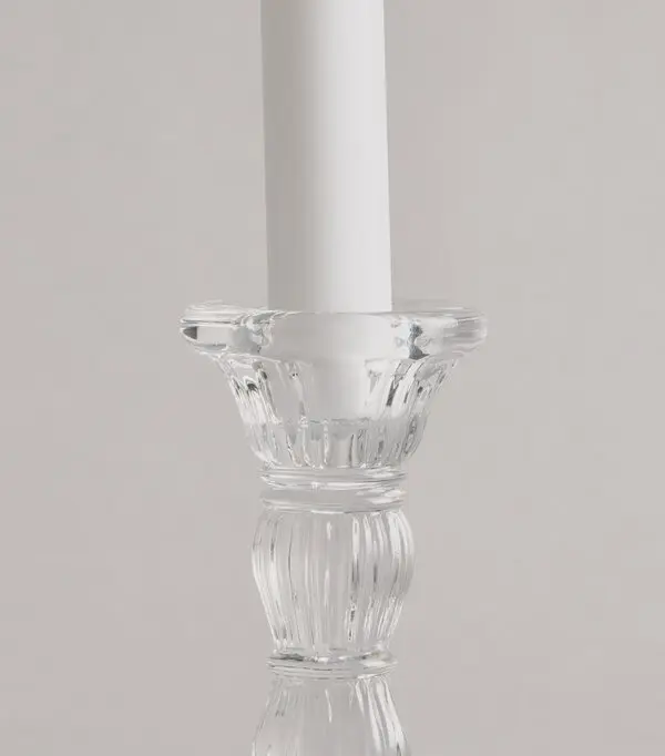 Harrods Glass Candlestick Holder