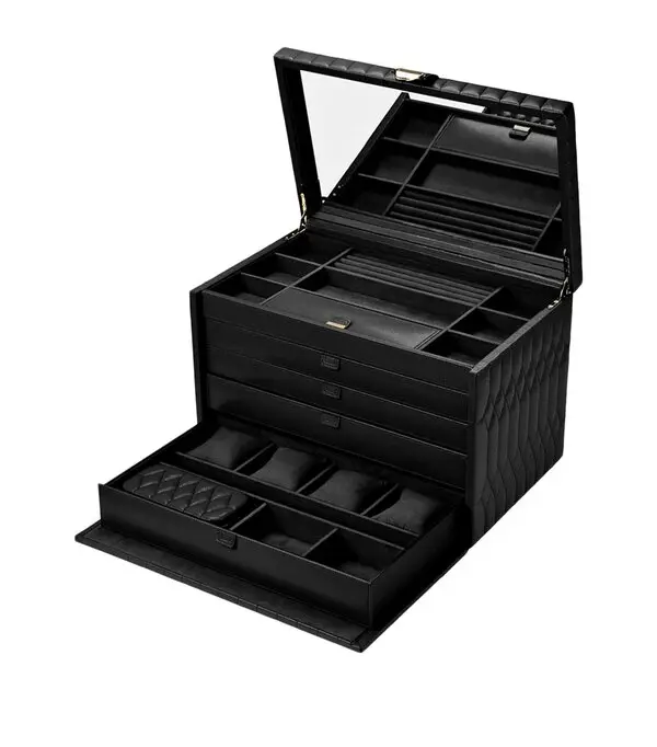 Wolf Extra-large Lauren Jewellery Box