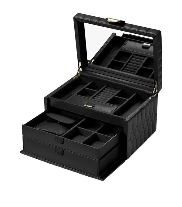 Wolf Medium Lauren Jewellery Box