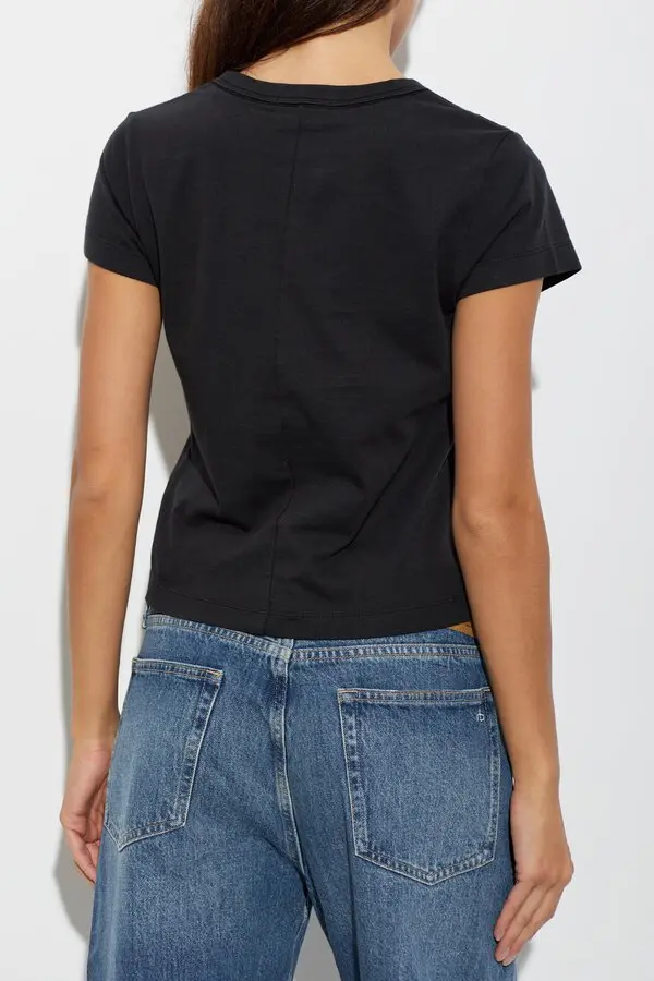 Rag & Bone Cotton T-shirt With A Crew Neck
