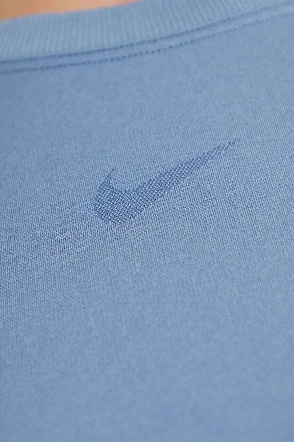 Nike Short Sleeve Top With Logo Accent