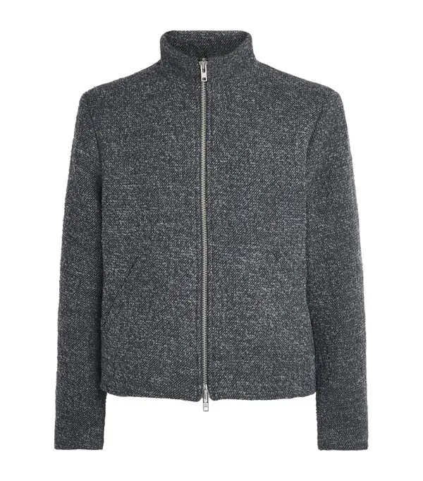 WON HUNDRED Bouclé Shacket - Grey