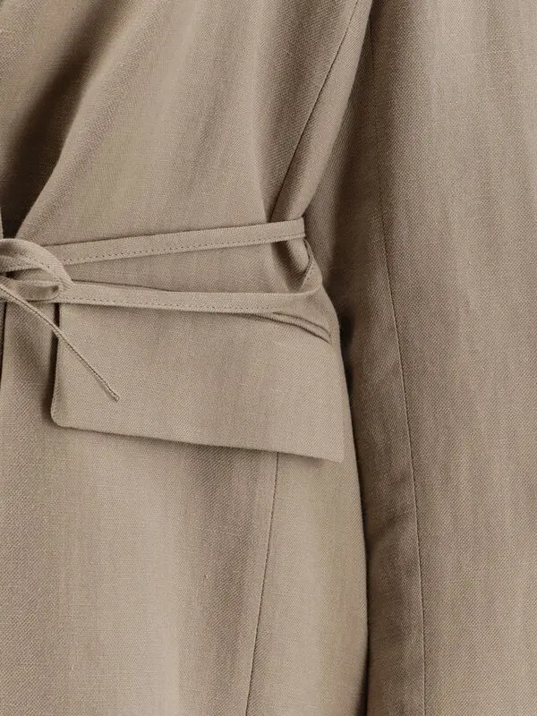 Brunello Cucinelli Viscose And Linen Blend Blazer