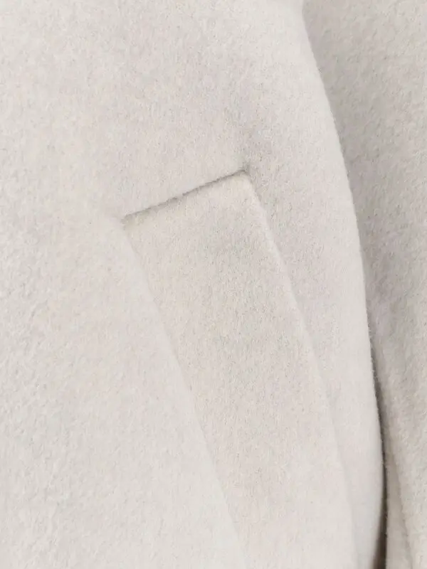 Brunello Cucinelli Wool And Cashmere Blend Jacket With Monili Detail
