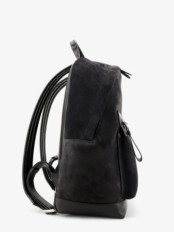 TOM FORD Suede Backpack With Maxi Zip On The Front