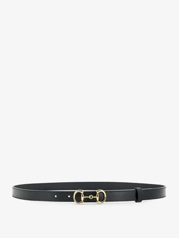 Gucci Leather Belt - Black