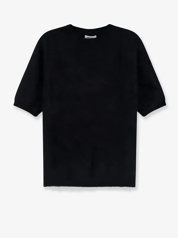 Soft Goat Cashmere Sweater - Black