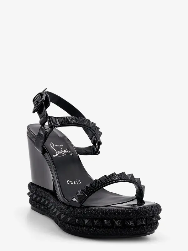 CHRISTIAN LOUBOUTIN Pyra Clou Leather Sandals