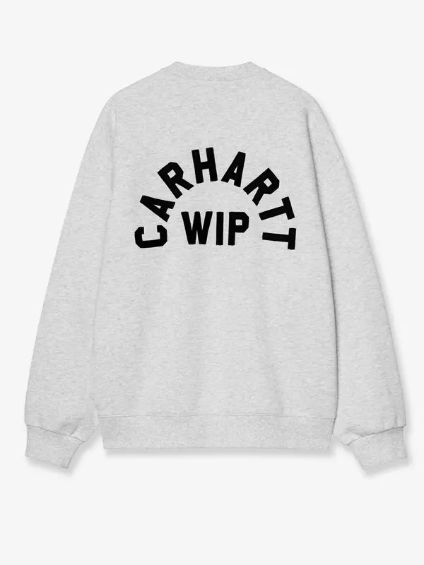 Carhartt Work In Progress Arch Script Cotton Blend Sweatshirt