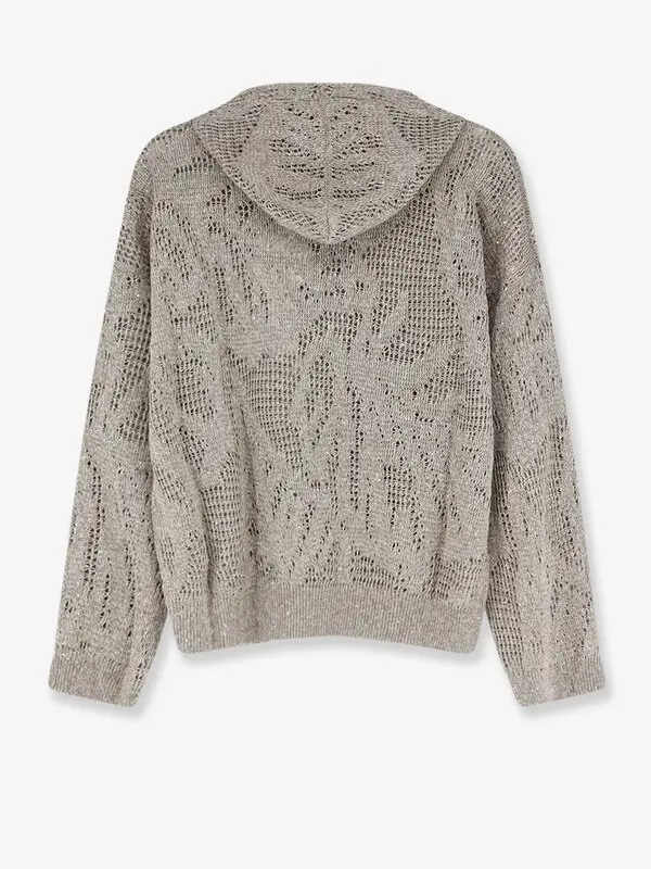 Brunello Cucinelli Hooded Long Sleeve Sweater