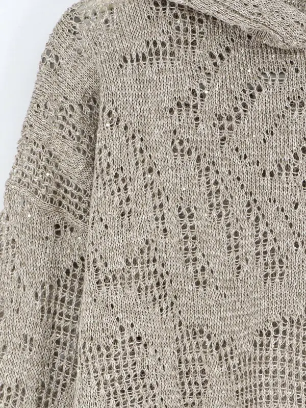 Brunello Cucinelli Hooded Long Sleeve Sweater