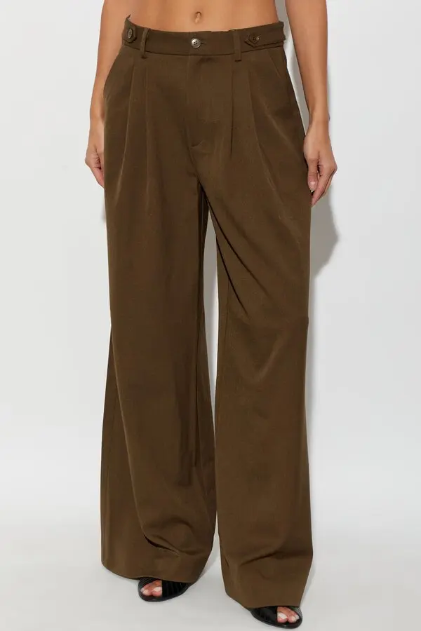 GESTUZ Gzstacy Pleated Wide Leg Trousers