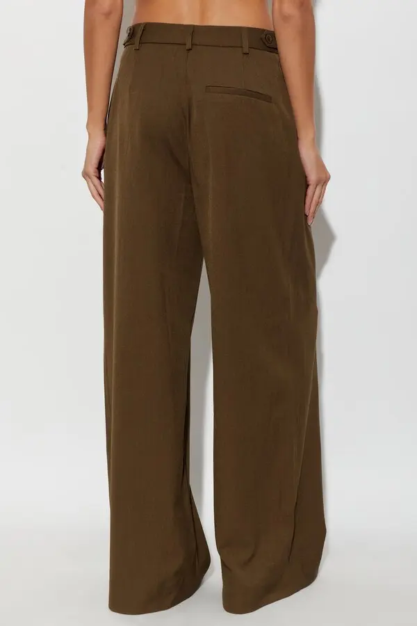 GESTUZ Gzstacy Pleated Wide Leg Trousers