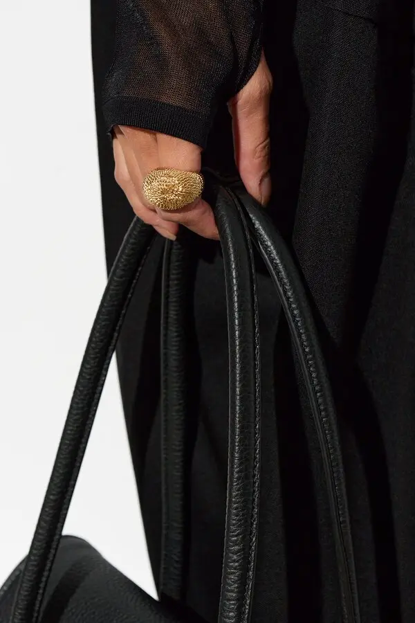 Jacquemus Herisson Ring In Tone Metal