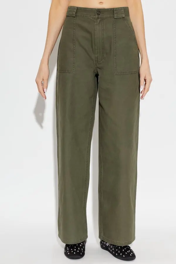 ANINE BING Grayson Wide-leg Trousers