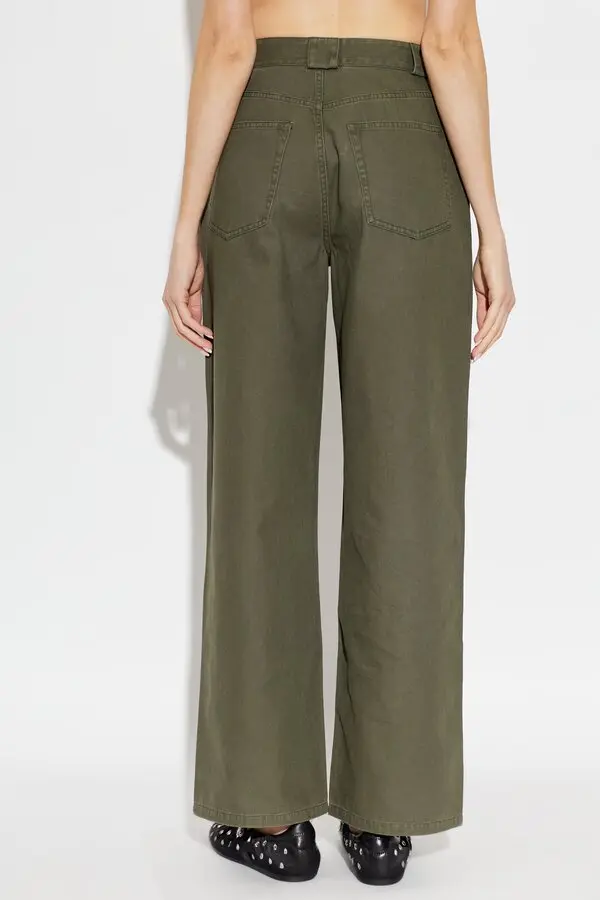 ANINE BING Grayson Wide-leg Trousers