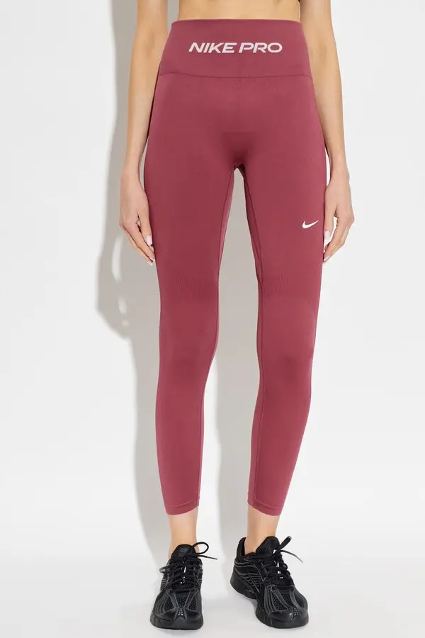 Nike Leggings With Logo - Pink