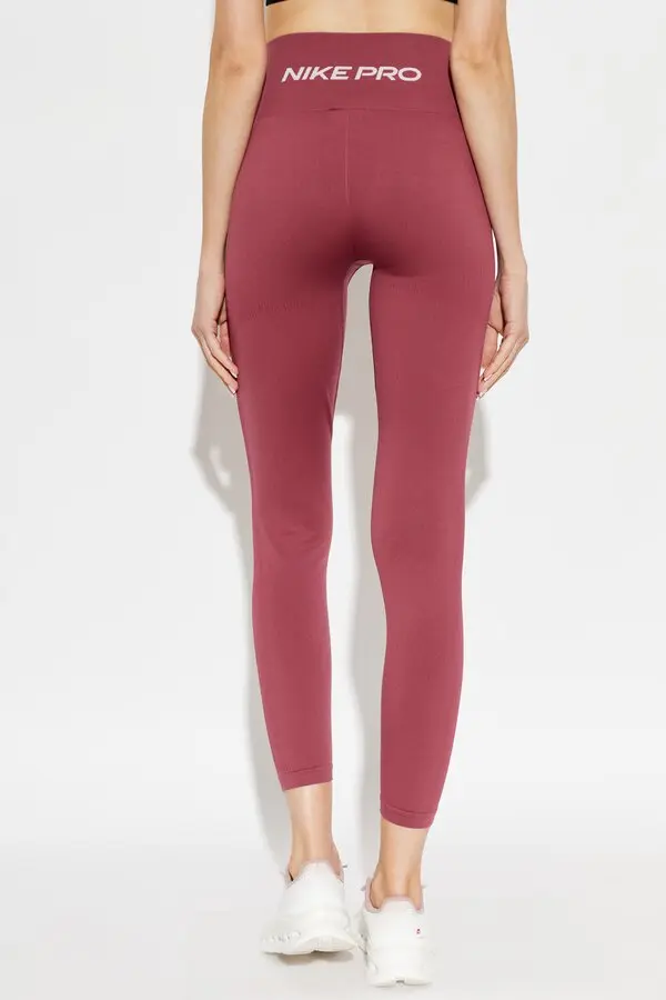 Nike Leggings With Logo - Pink