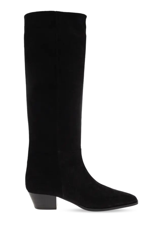 AeydĒ Heeled Boots ‘medea - Black