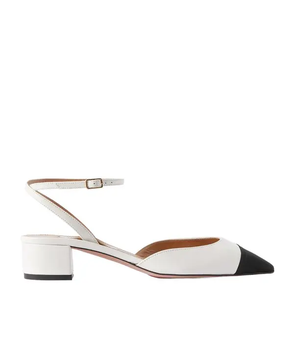 AQUAZZURA Square-headed High-heeled Sandals