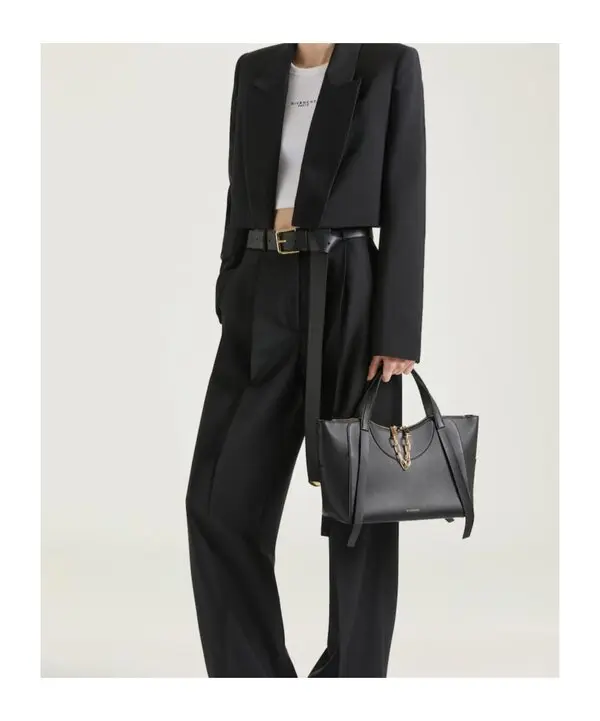 Givenchy Medium The Snatch Bag In Grained Leather