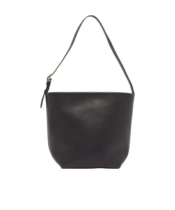 THE ROW Medium N/s Park Slim Shoulder Bag - Black
