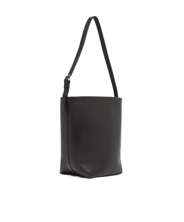 THE ROW Medium N/s Park Slim Shoulder Bag - Black