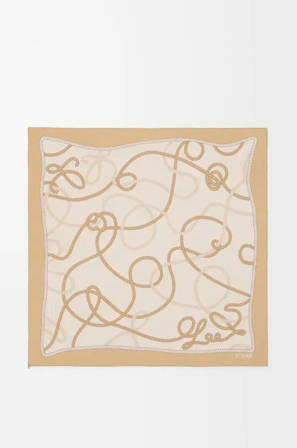 Loewe Scarf In Silk