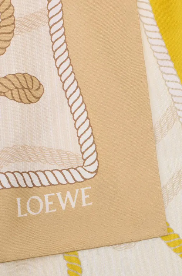 Loewe Scarf In Silk