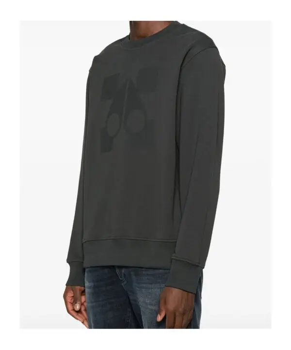 Moose Knuckles Long-sleeved Sweatshirt With Graphic Pattern