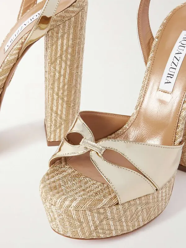AQUAZZURA Open-toed High-heeled Sandals