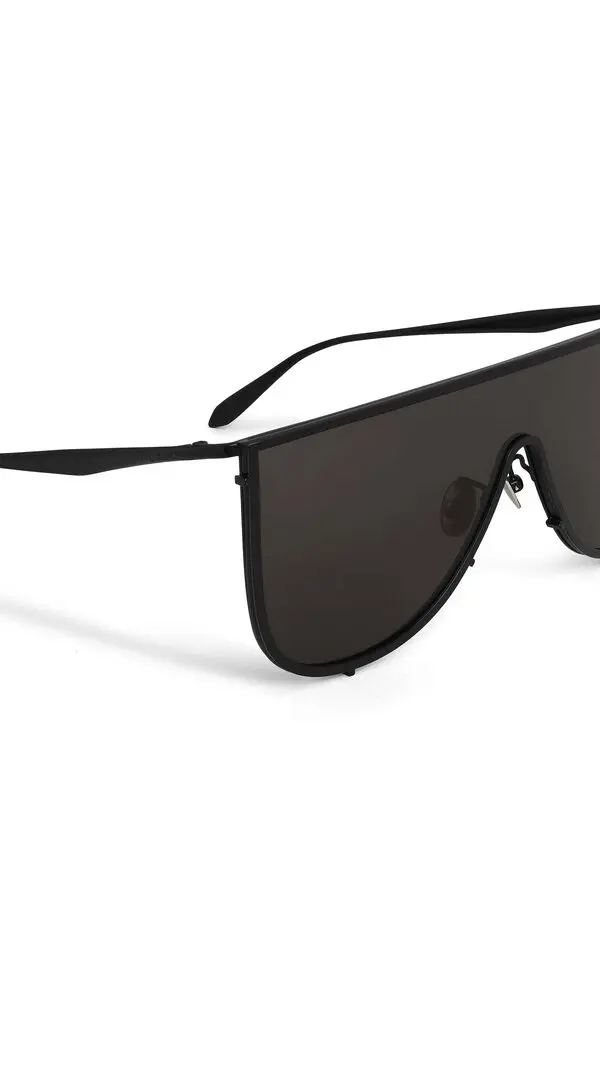 Alaïa Mask Rectangular Frame Sunglasses