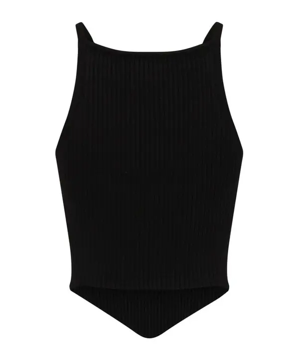COURREGES Signature Knitted Sling Top
