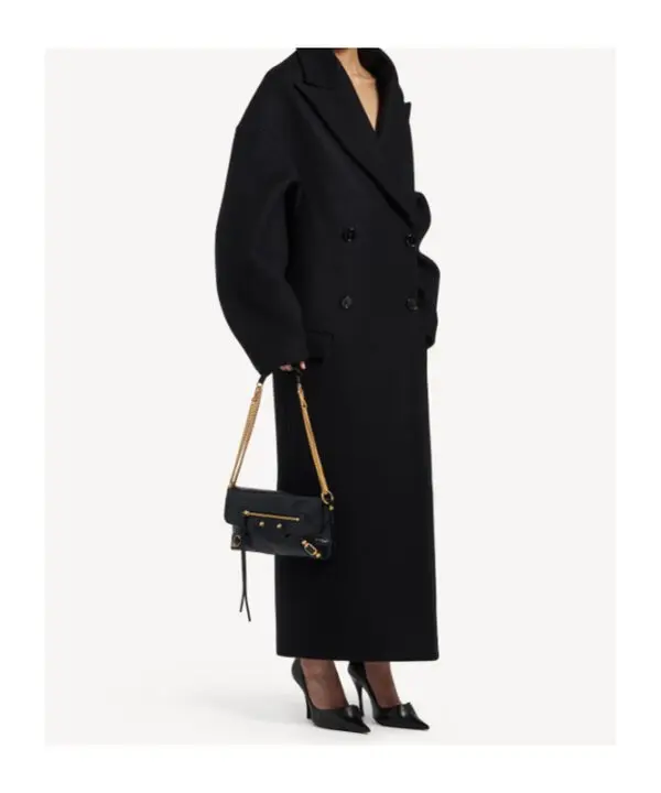 Balenciaga Le City Clutch With Chain