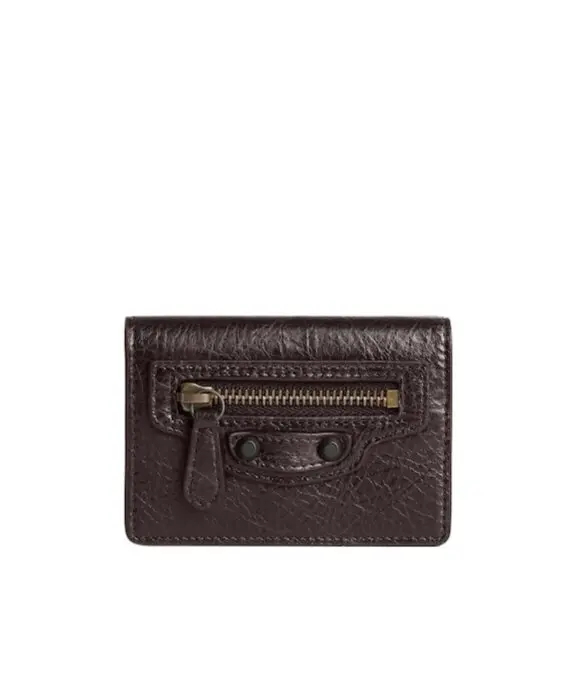 Balenciaga Le City Mini Wallet - Espresso