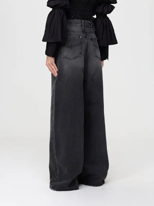 Blumarine Whiskering-effect Jeans