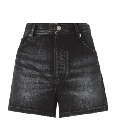 Fendi Denim Shorts - Black
