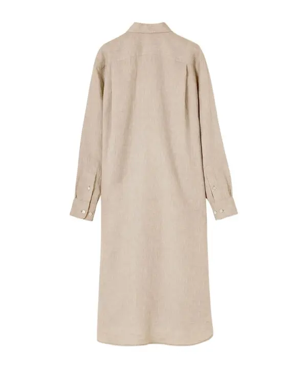Loro Piana Long Sleeve Shirt Dress