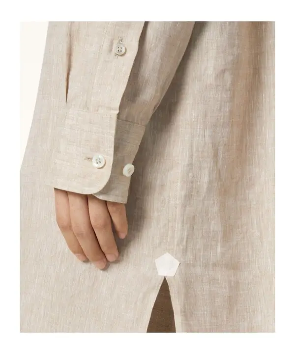 Loro Piana Long Sleeve Shirt Dress
